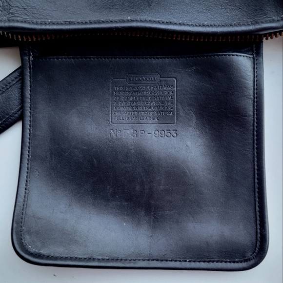 Coach | Bags | Vintage Coach 9953 Helens Legacy Black Leather Bucket ...